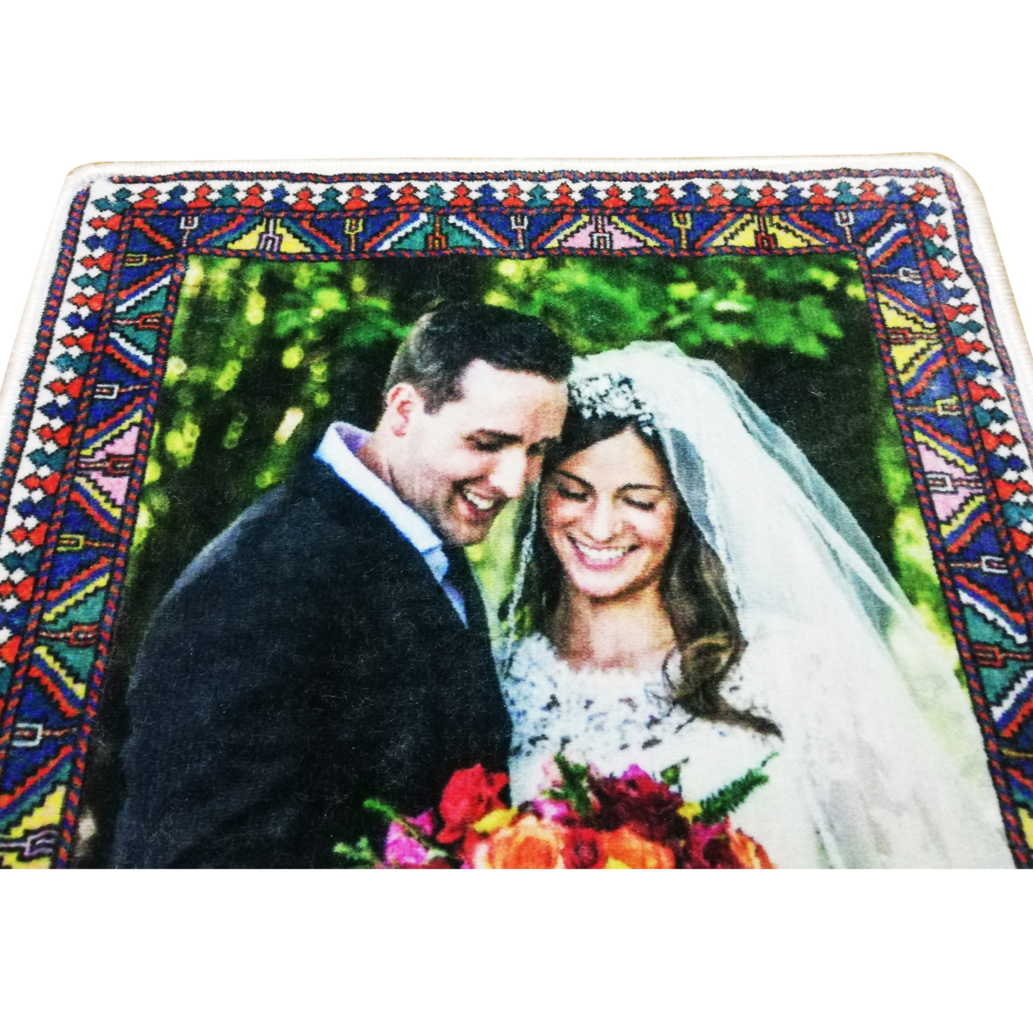 Kilim Desenli Kişiye Özel Resimli Halı No:14